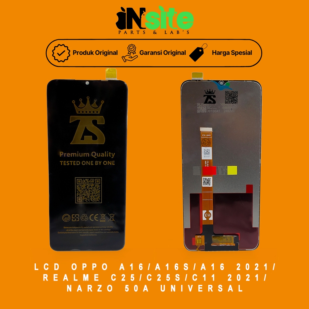 Jual LCD ORIGINAL QUALITY OPPO A16 / A16S / A16 2021 / REALME C25 / C255 / C11 2021 / NARZO 50A ...