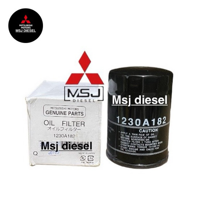Jual Filter oli oil filter saringan oli mitsubishi all new pajero sport ...