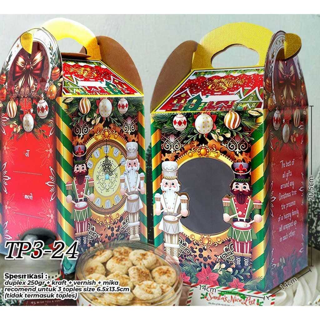 Jual Box TP 3 24| Box Kue| Kotak Kue Natal ( 1 Bal 24 Pcs ) | Shopee ...