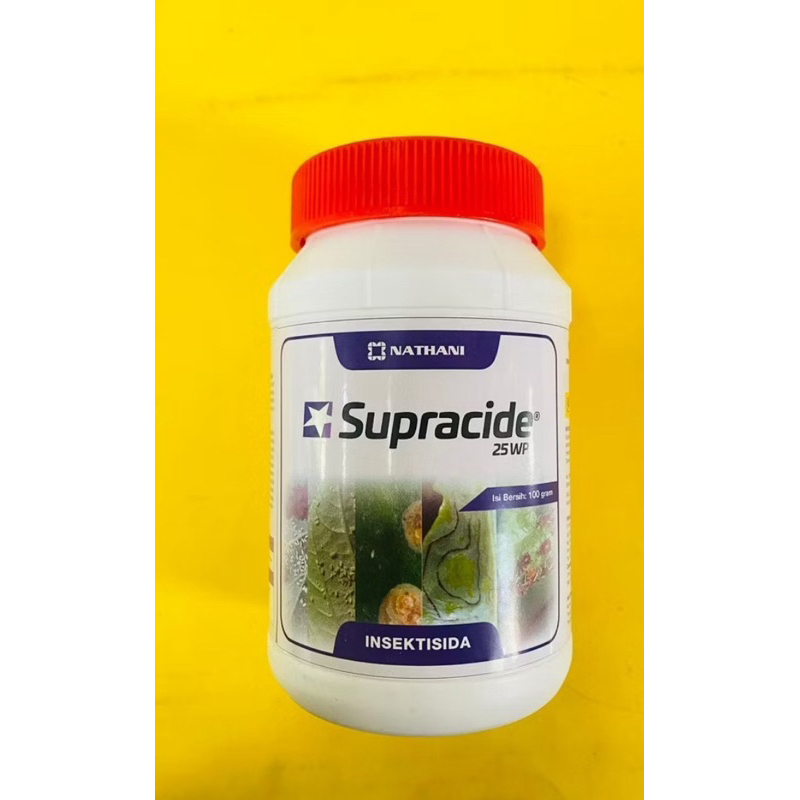Jual insektisida SUPRACIDE 25Wp kemasan 100gr | Shopee Indonesia