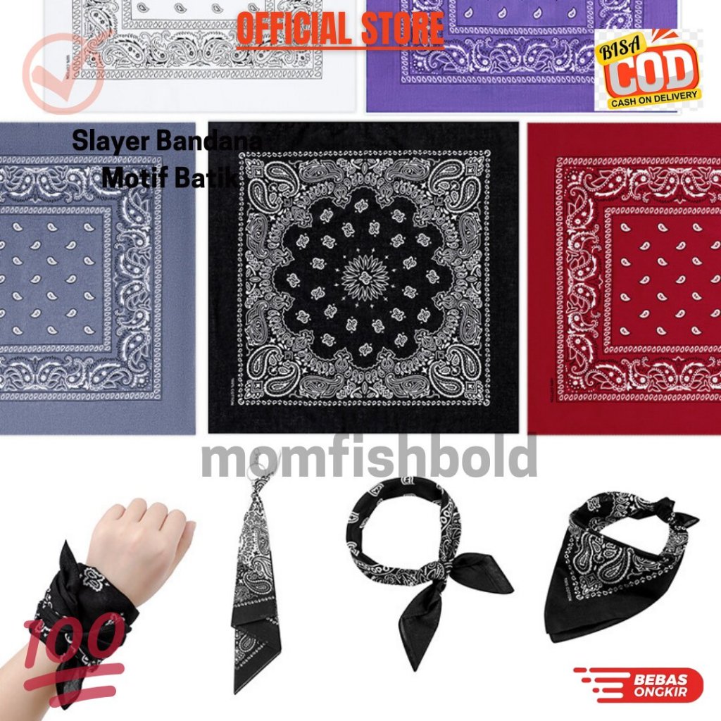 Jual Slayer / Masker / Bandana Batik | Shopee Indonesia