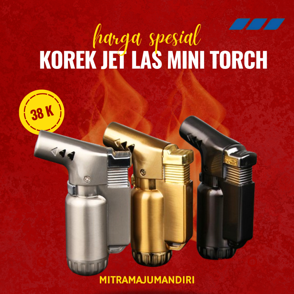Jual ANEKA KOREK GAS POWER KOREK JET LAS TORCH LIGHTER MANCIS BUTANE ...