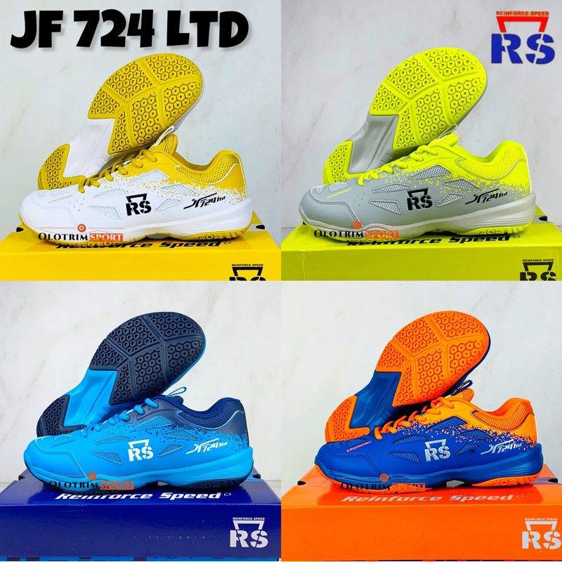 Jual Sepatu Badminton RS JF 724 5 4 LIMITED EDITION Jeffer LTD Original | Shopee Indonesia