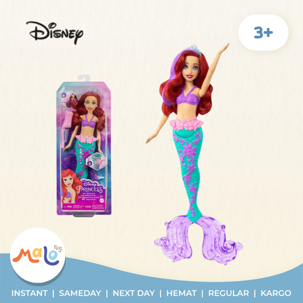 Jual MALOTOYS - DISNEY PRINCESS Ariel Mermaid Doll [ORIGINAL] With ...