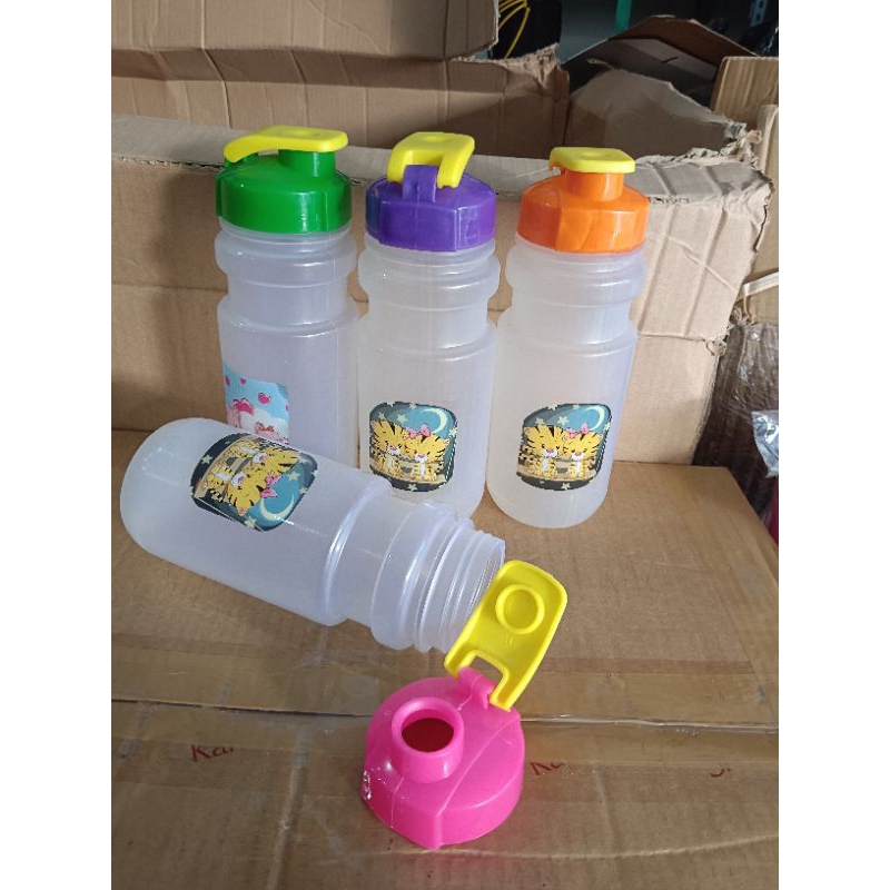 Jual Botol Minum Plastik Botol Air Cha Cha 600 ml / botol air minum ...