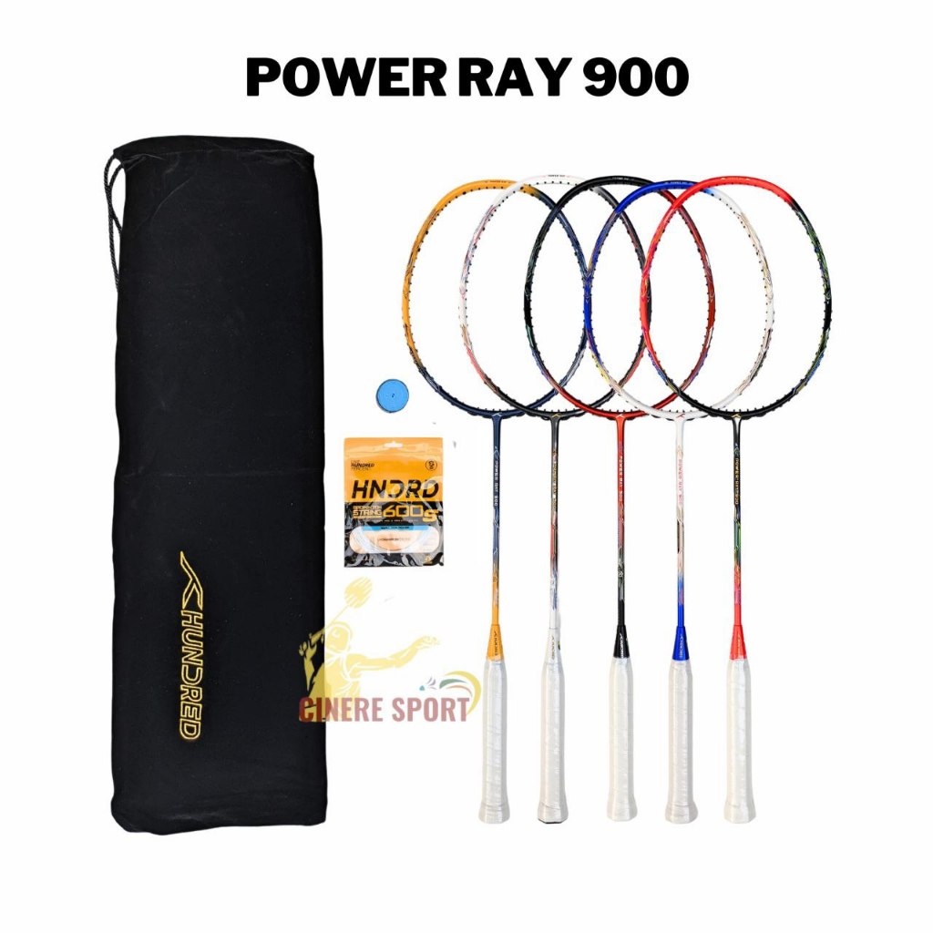 Jual Raket Badminton HUNDRED POWER RAY 900 32LBS Original | Shopee ...