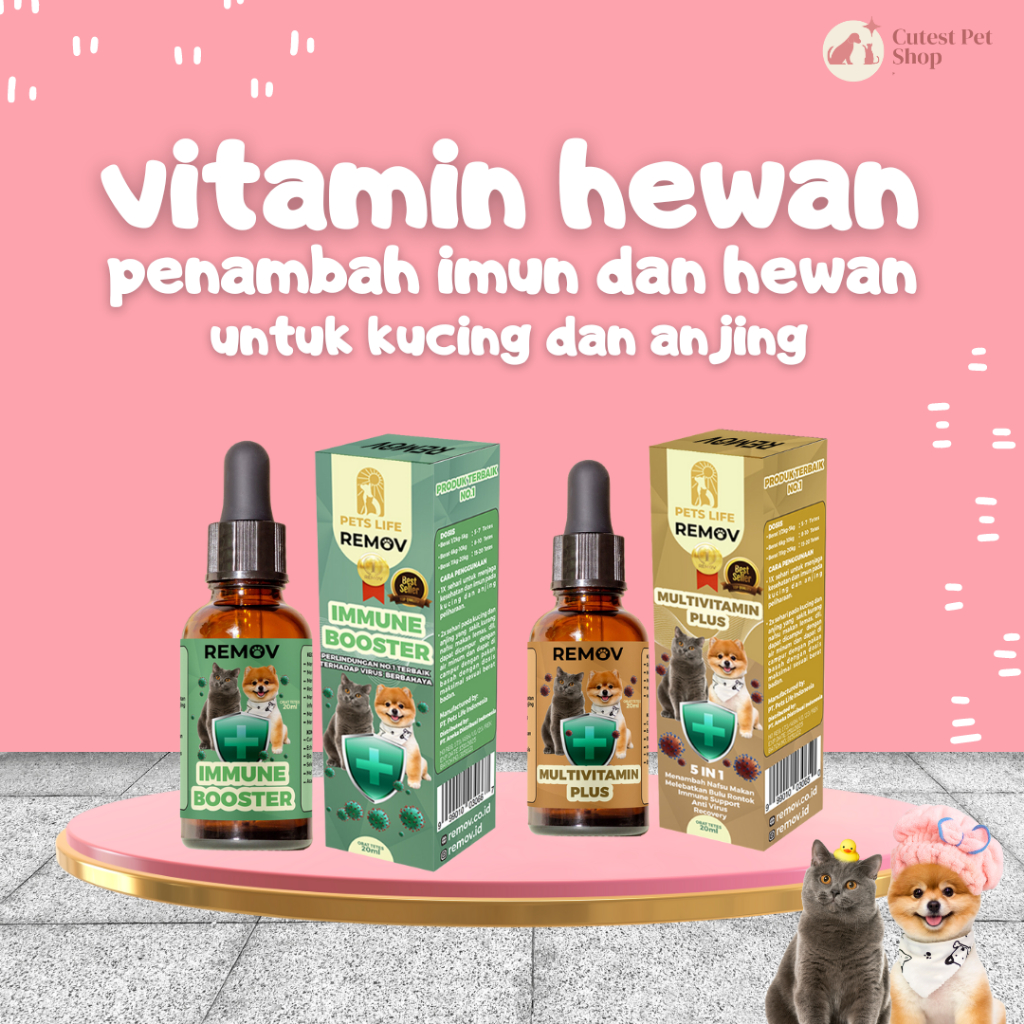 Jual REMOV Vitamin Tetes Untuk Immune Booster Dan Multivitamin Plus ...