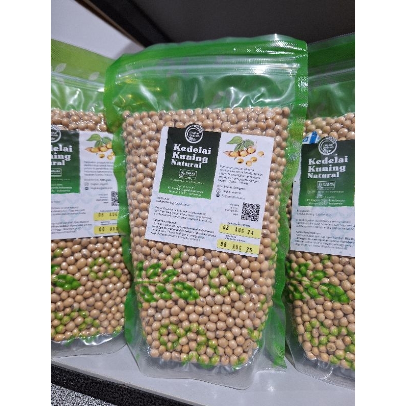 Jual Lingkar Organik - Kacang Kedelai Kuning 500gr | Shopee Indonesia