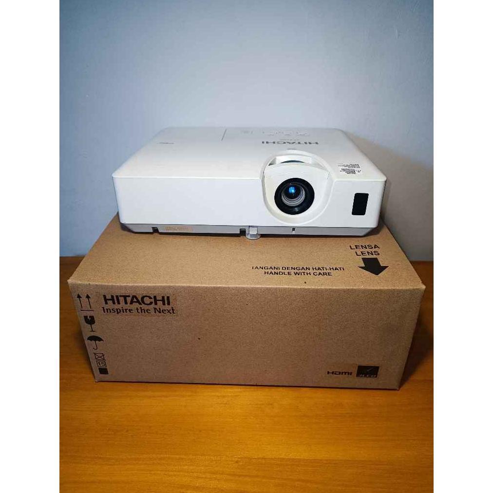 Jual projector Hitachi Cp-ex 250 refurbish (second rasa baru) | Shopee ...