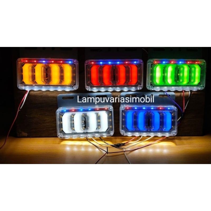 Jual Lampu bak samping truck sein running 24v bak samping Led | Shopee Indonesia