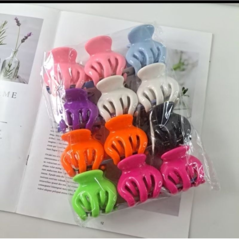 Jual Jedai rambut jedai ukuran 5 cm jepit rambut grosir multiwarna original | Shopee Indonesia