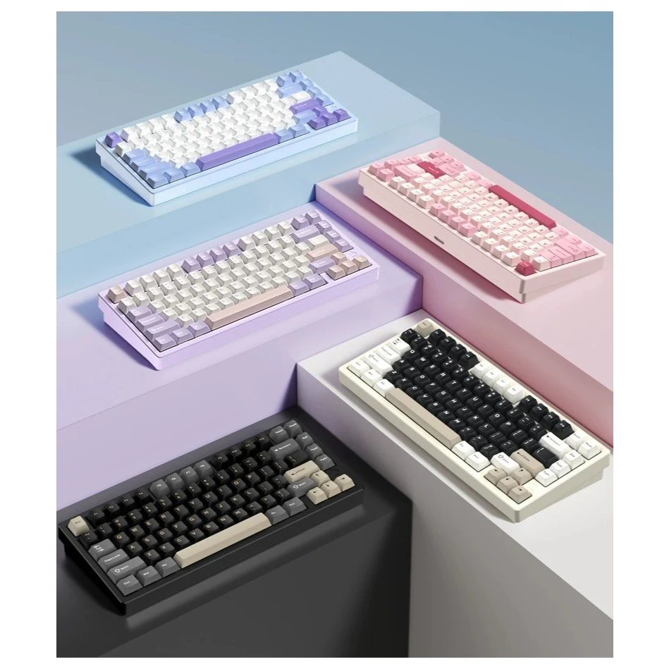 Jual WOBKEY Rainy75 Aluminium Wireless 75% Layout Mechanical Keyboard ...