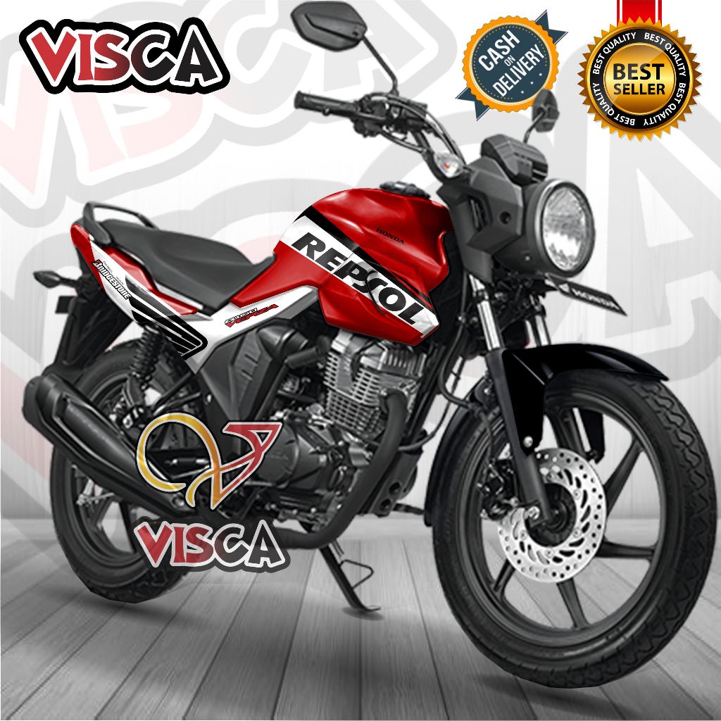 Jual (BISA COD) Decal CB Verza 150 Full Body / Striping CB 150 Verza ...