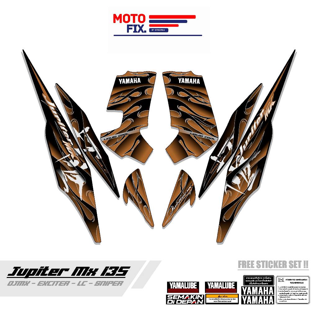 Jual Stiker Striping Decal Body List Polet Motor Yamaha Jupiter MX Old ...