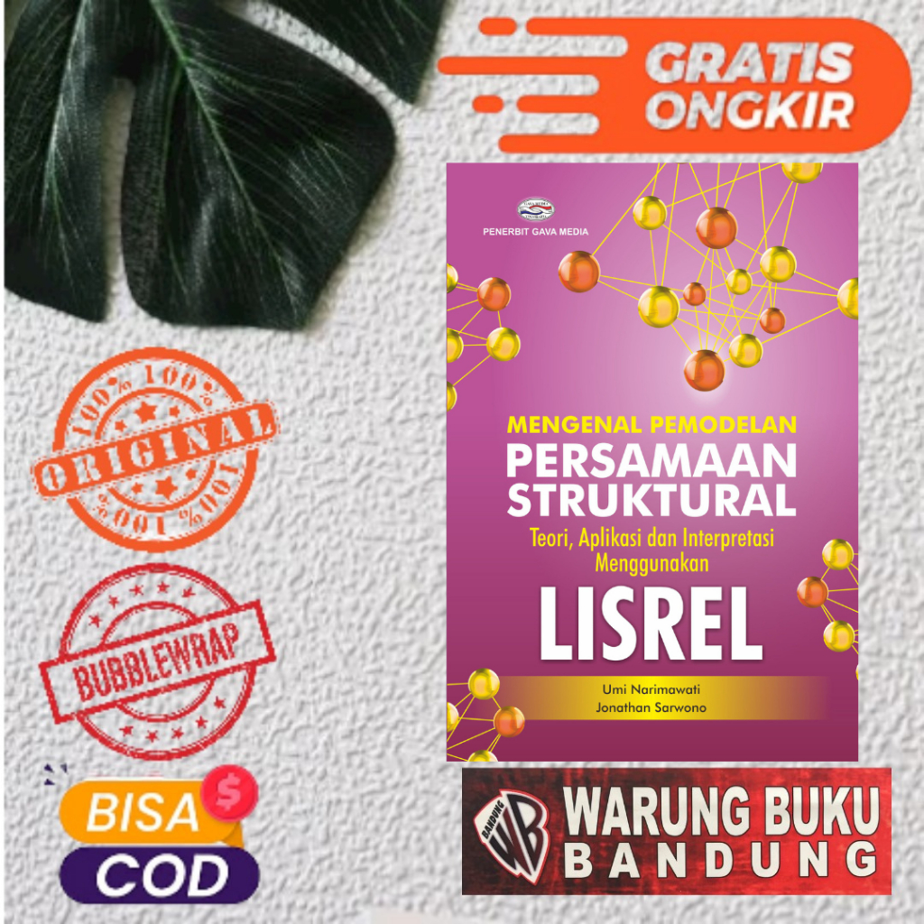 Jual Buku Mengenal Pemodelan Persamaan Struktural Teori, Aplikasi Dan ...