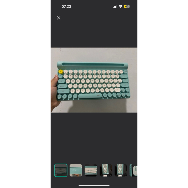 Jual fantech go mochi 80 65 combo set keyboard mouse wireless bluetooth ...