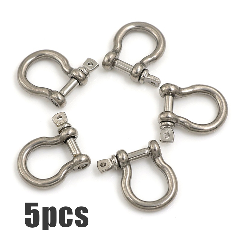 Jual 5pcs M4/M5/M6 Pin Sekrup Busur Shackle Stainless 304 Shackle Bow ...