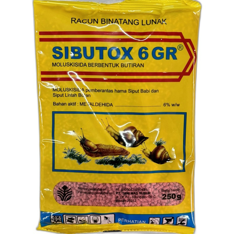 Jual MOLUSKISIDA SIBUTOX 6GR 250 GRAM/RACUN BINATANG LUNAK SIPUT BABI ...