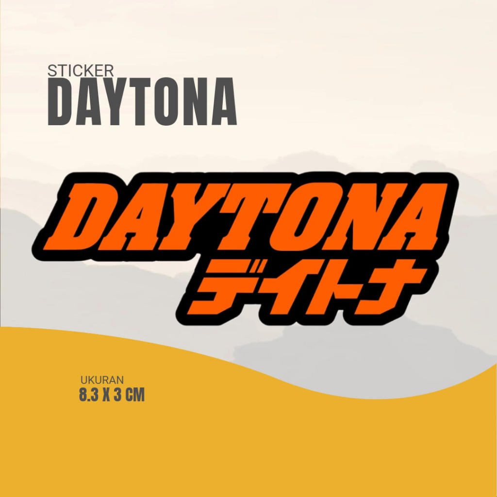 Jual Sticker Daytona | Shopee Indonesia
