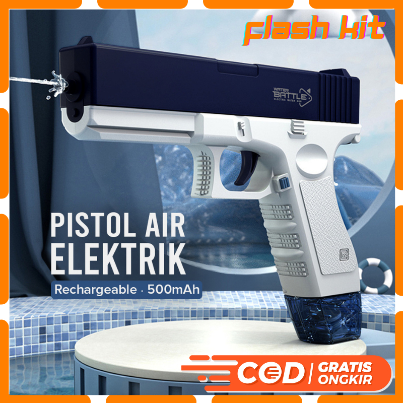 Jual MAINAN PISTOL PISTOLAN TEMBAKAN AIR ELEKTRIK WATER GUN ELECTRIC ...