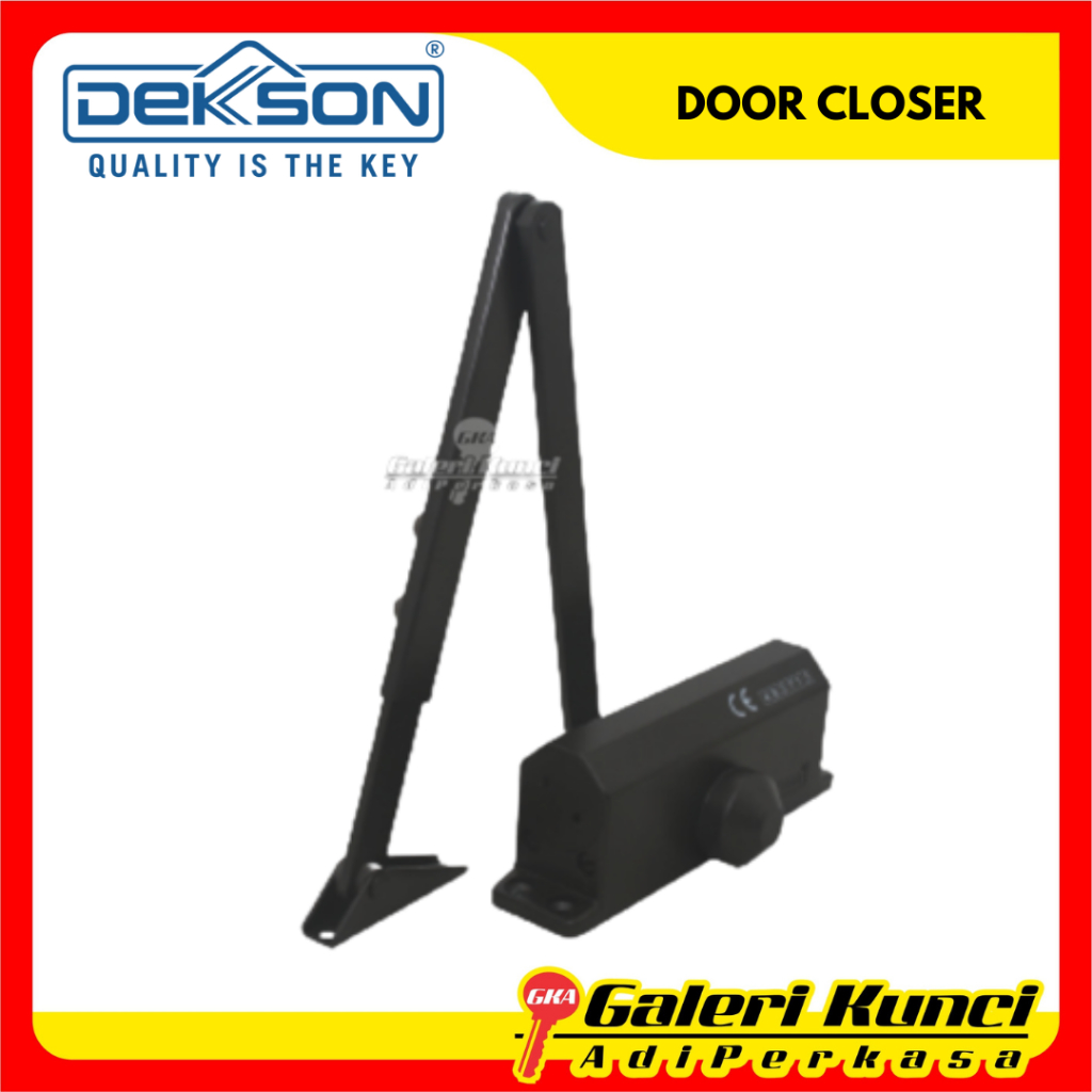 Jual Door Closer Dekson Dekkson DCL 300 NHO BLACK Penutup Pintu ...