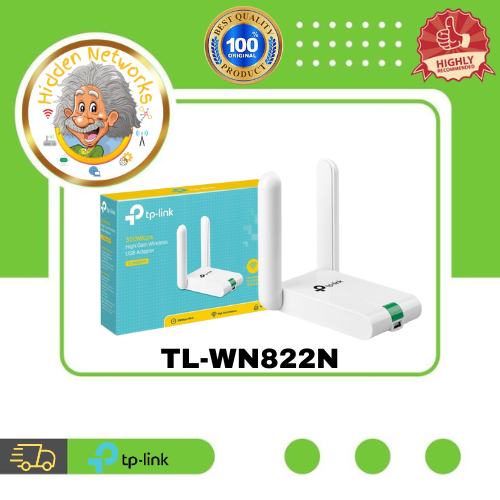 Jual TP-Link TL-WN822N 300Mbps High Gain Wireless USB Adapter | Shopee Indonesia