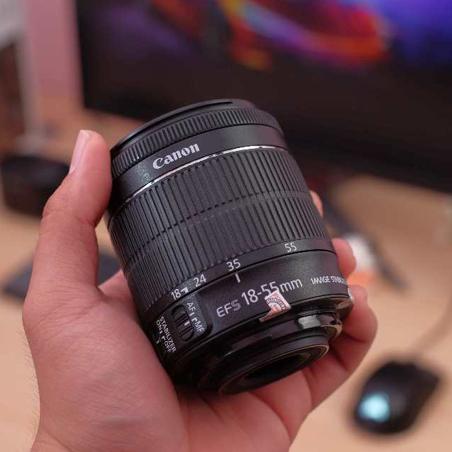 Jual Lensa Kit Canon 18-55mm DSLR IS STM | Shopee Indonesia