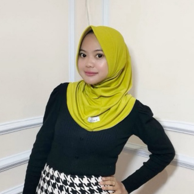 Jual kenan hijab - hijab daily instan jersey SIZE S (LEMON) | Shopee ...