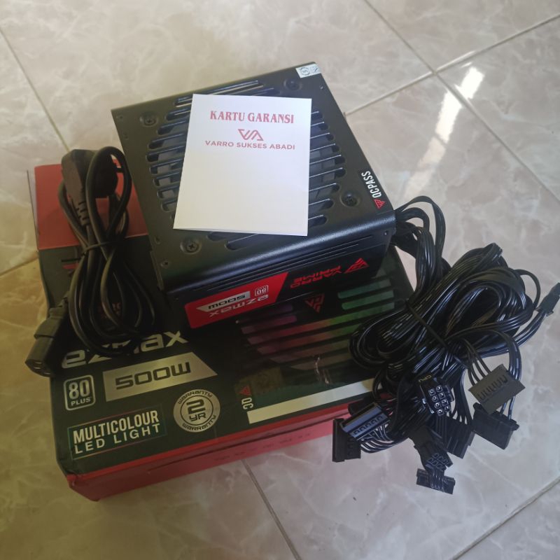 Jual PSU Varro prime ezmax 500W 80+ | Shopee Indonesia