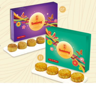 Jual MOONCAKE TAMIANG MINI 4 RASA / MINI SIAUPA WANG ( KUE BULAN MINI ...