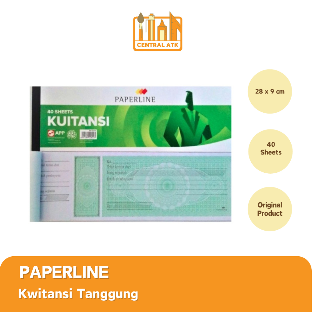 Jual BUKU KWITANSI KUITANSI PAPERLINE TANGGUNG | Shopee Indonesia