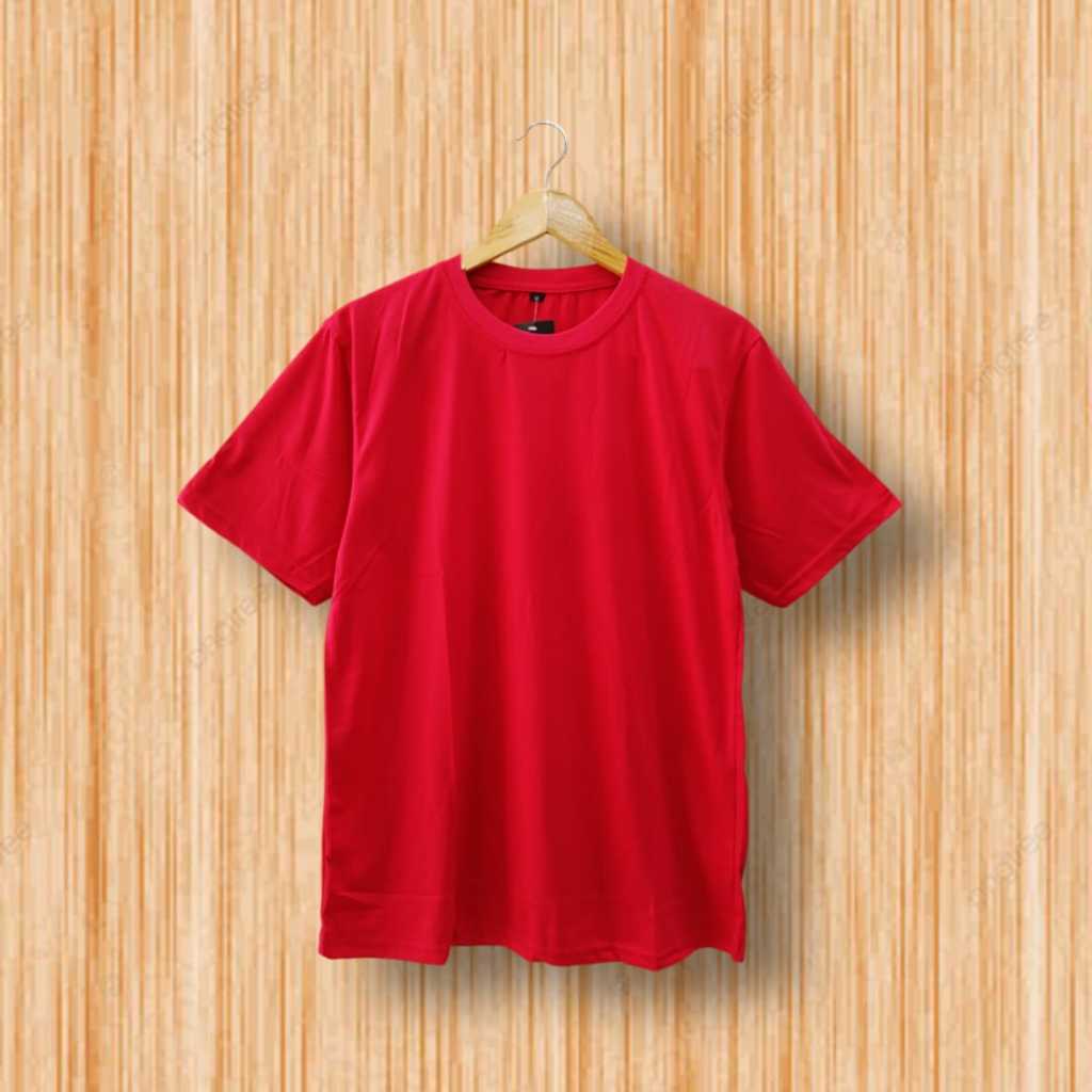 Jual KAOS POLOS MERAH LENGAN PANJANG DAN PENDEK DEWASA KAOS MERAH ...