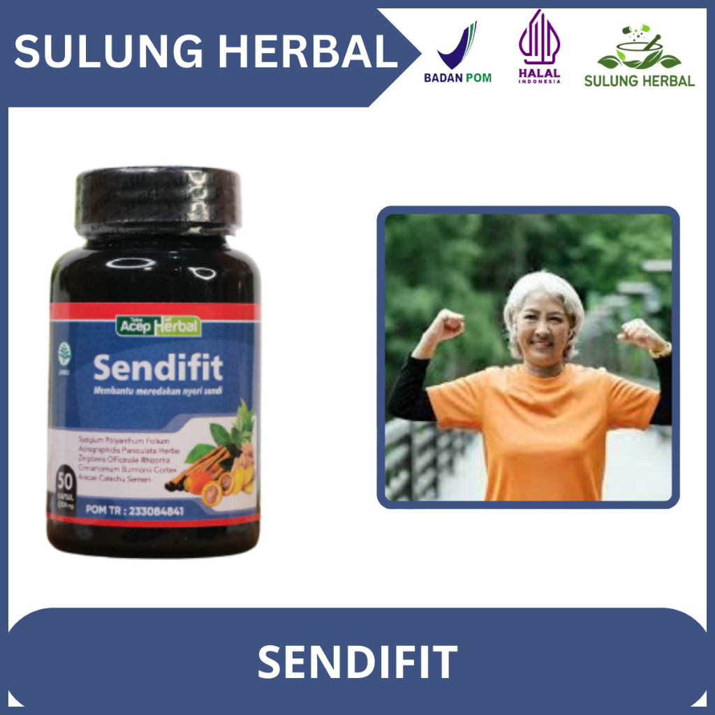 Jual SendiFit - Obat Perawatan Tulang Dan Sendi Lansia - Obat Penguat ...