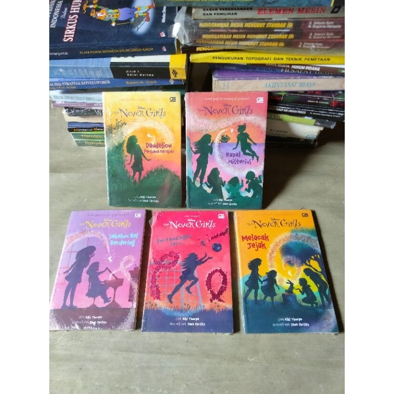 Jual Buku Novel Disney The Never Girls; Dandelion Pembawa Harapan Kapal ...