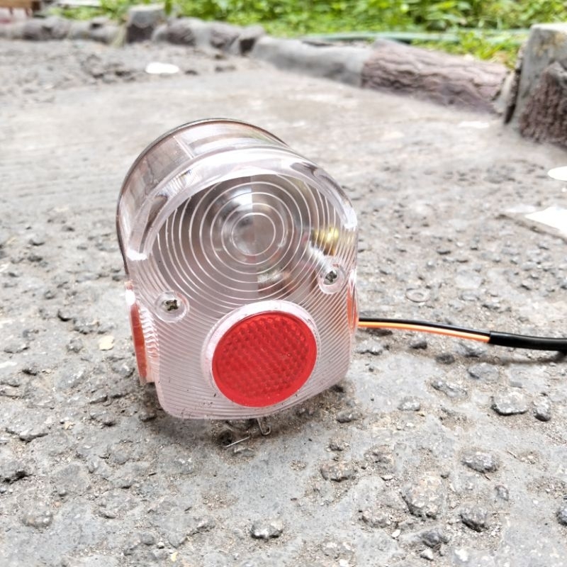 Jual STOP ASSY STOPAN KOMPLIT C70 MIKA PUTIH KACA PUTIH OSK | Shopee ...