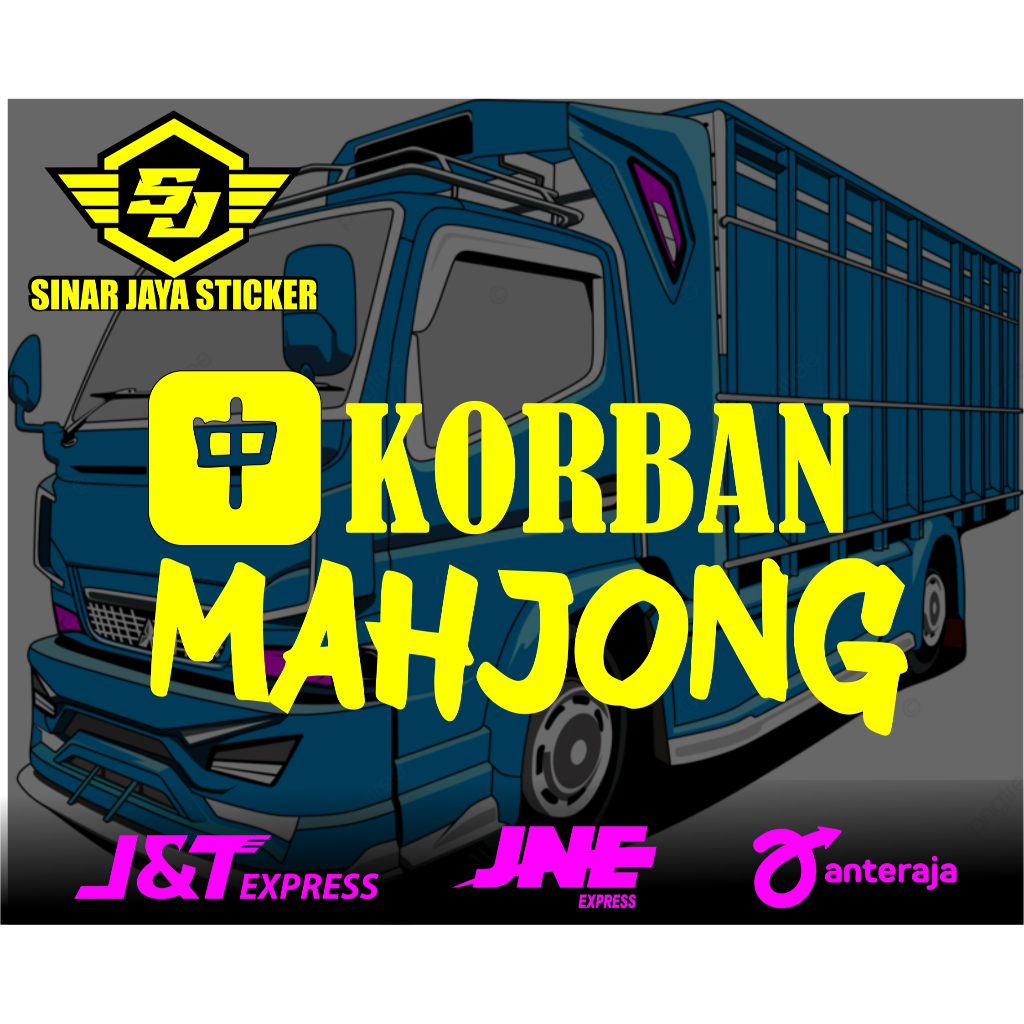 Jual STIKER KORBAN MAHJONG STIKER CUTING VARIAS KACA MOBIL | Shopee ...