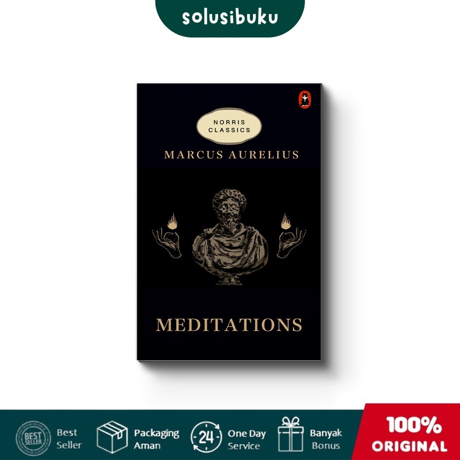 Jual Buku Meditations By: Marcus Aurelius (Norris Book) - English ...