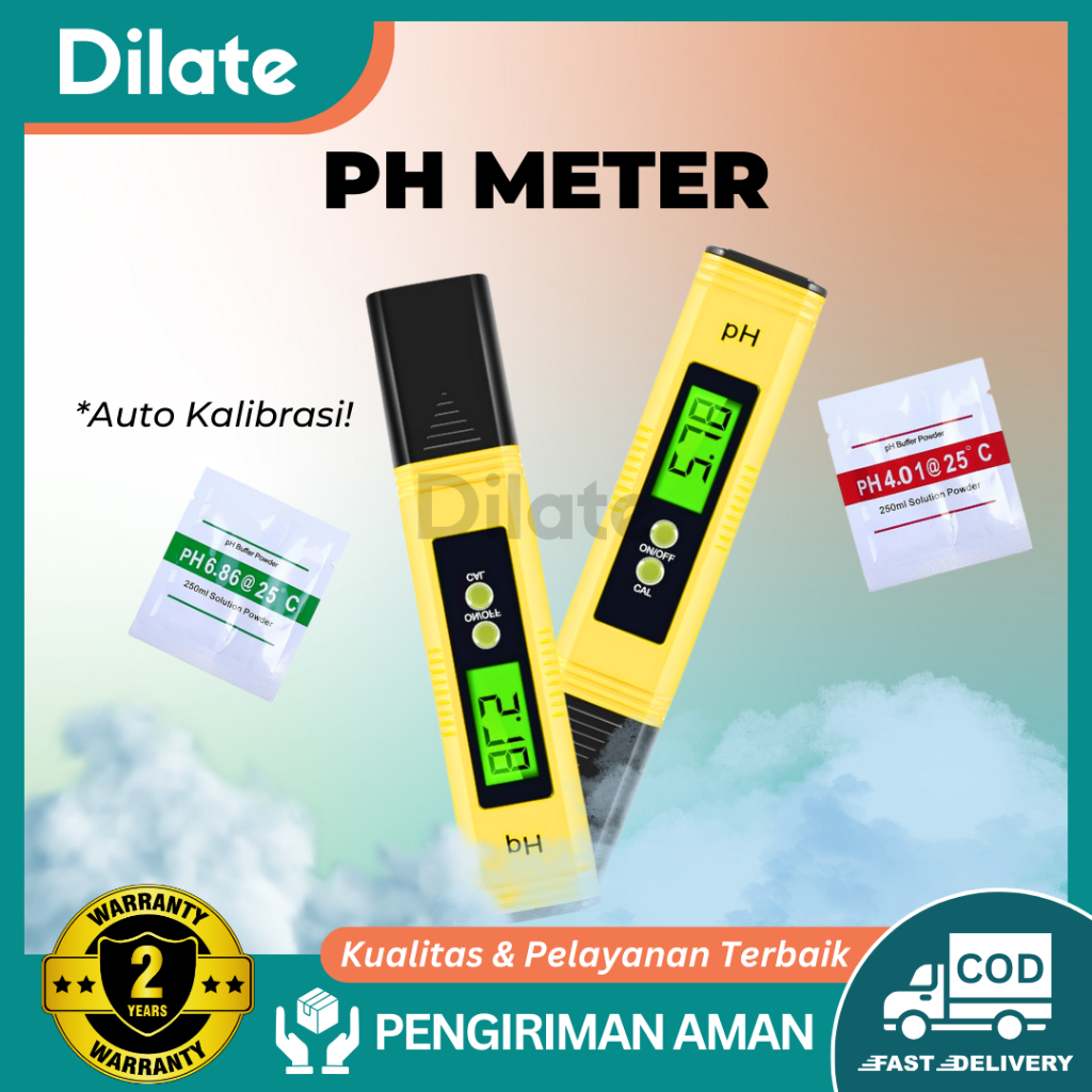 Jual PH Meter Digital PH Tester Pen PH Ukur Alat Pengukur Keasaman ...