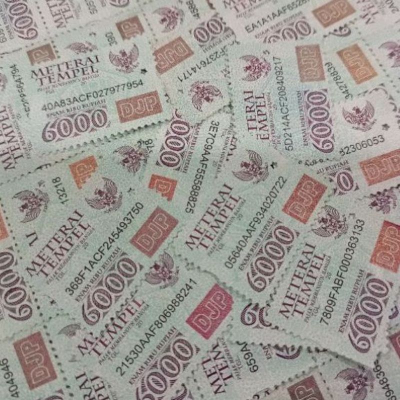 Jual MATERAI 6000 DJP | Shopee Indonesia