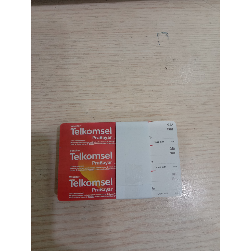 Jual Voucher Kosong TELKOMSEL || Vocer || Telkom || Blank || Zero ...
