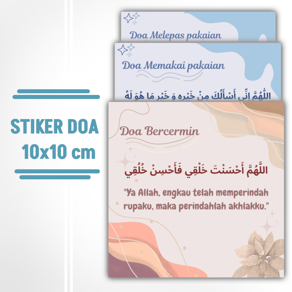 Jual COD - STIKER SHEET DOA UKURAN 10X10 CM - STIKER AESTHETIC | Shopee ...