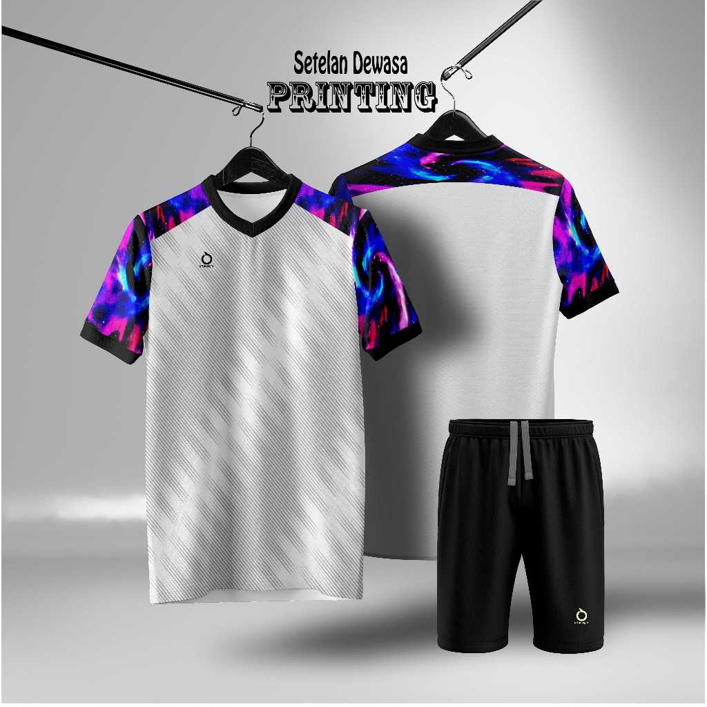 Jual Setelan Kaos Jersey Futsal Dewasa Pria dan Wanita/Seragam Olahraga ...