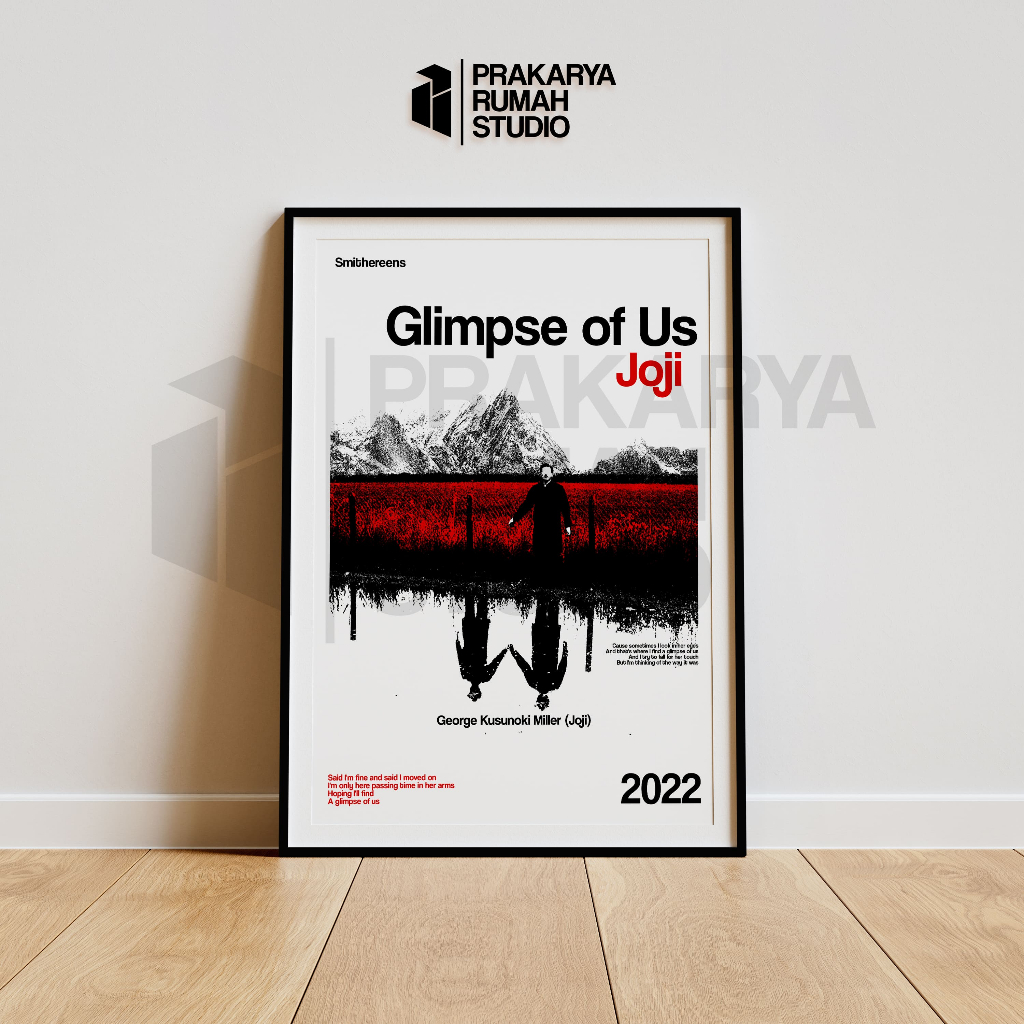 Jual POSTER DINDING - GLIMPSE OF US - JOJI - BY PRAKARYA RUMAH STUDIO ...