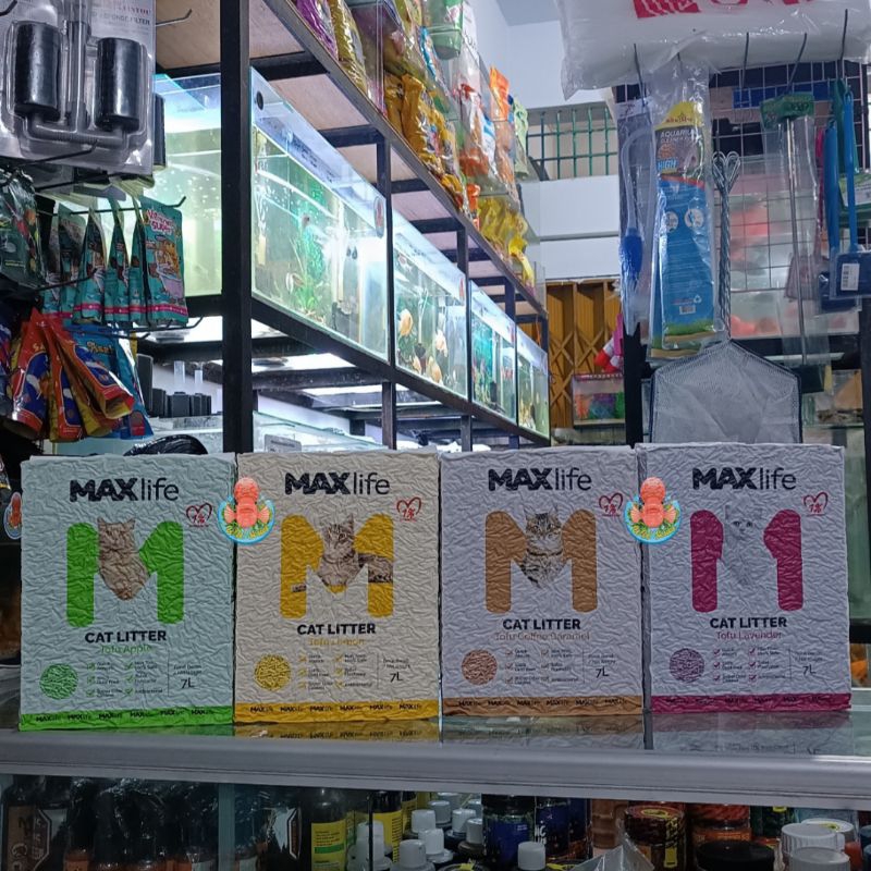 Jual INSTANT CARGO MAXLIFE TOFU CAT LITTER 7L Pasir Kucing Max Life ...