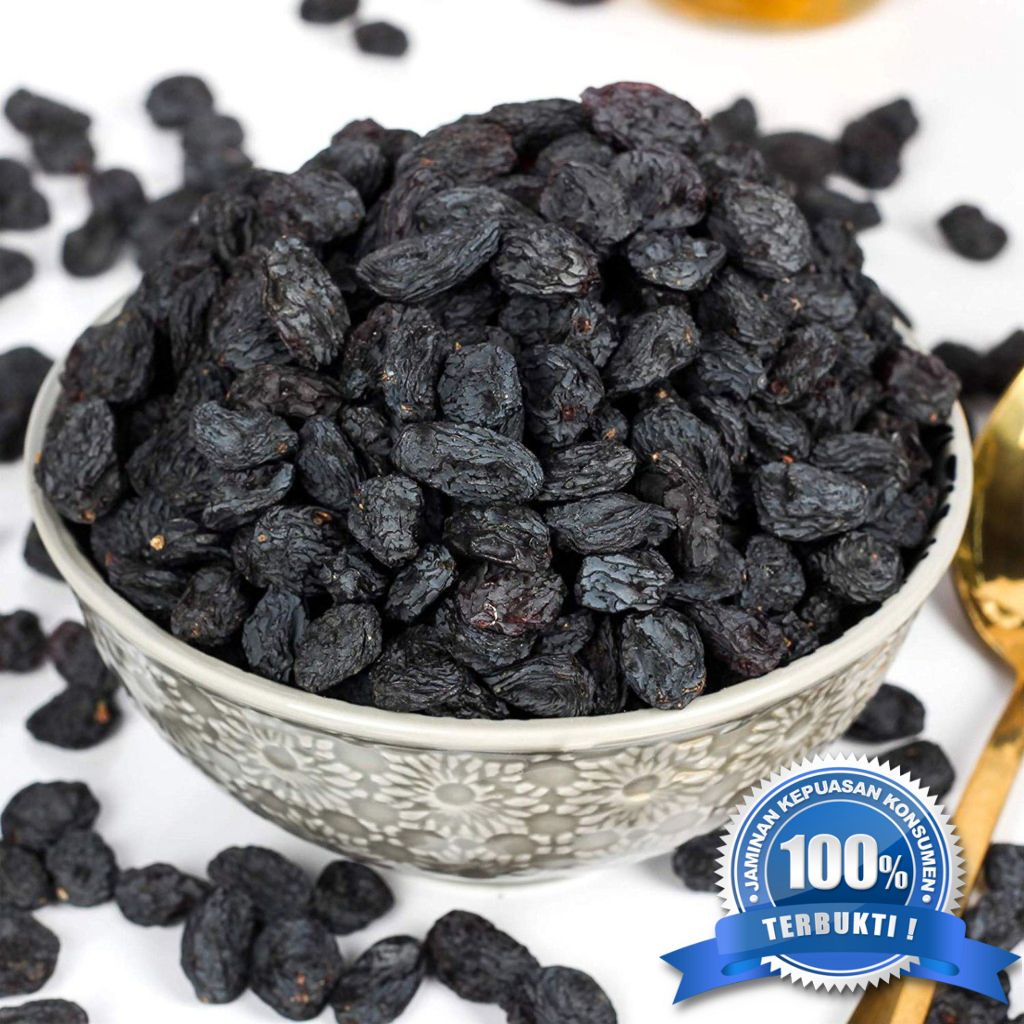 Jual black Raisin kismis hitam anggur kering asam manis segar premium ...