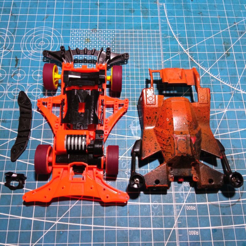 Jual Tamiya fma stb rtr chassis orange bekas all original / stb up ...