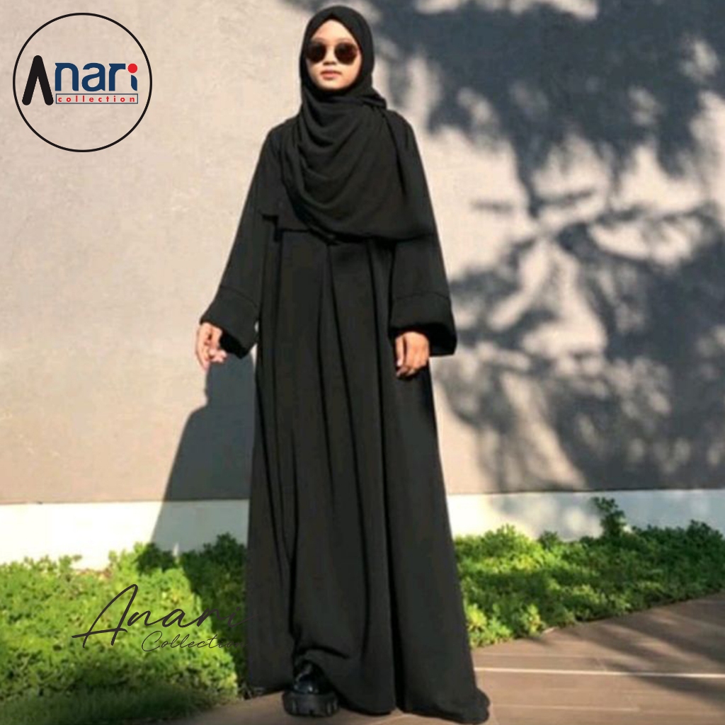 Jual (Bisa COD) Abaya Turki Polos Wanita Premium Murah / Termurah Dress ...