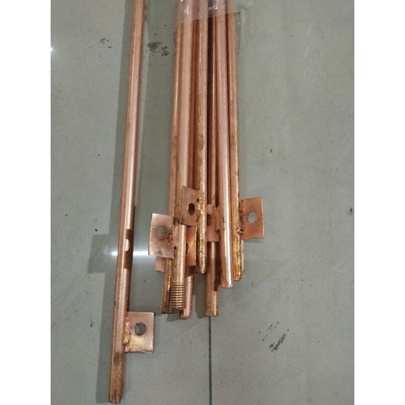 Jual stik grounding 5/8 2.4mtr / arde grounding 5/8 x 2.4mtr | Shopee ...