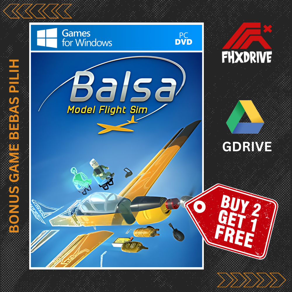 Jual Balsa Model Flight Simulator | GAME PC | BELI 2 GRATIS 1 | Shopee ...