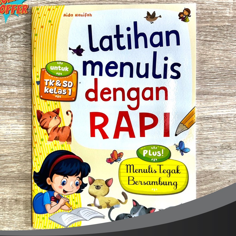 Jual HOT PROMO Buku Latihan Menulis dengan Rapi plus Menulis Tegak ...